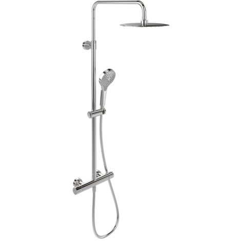 Villeroy & Boch Verve Showers 3-jet shower set, Chrome (TVS10900500061)