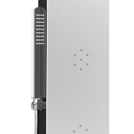 Anima Aluminium Wall-Mounted Shower Tower with 4-Function Mixer ...