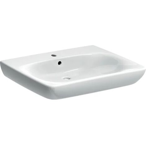 Geberit Selnova Comfort Wheelchair Accessible Washbasin 650x550 mm with ...