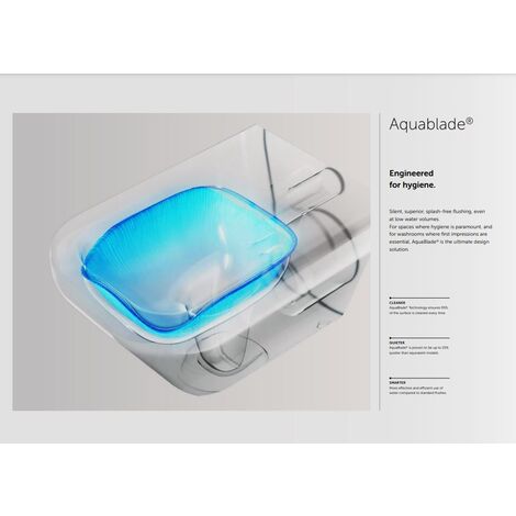 Ideal Standard TESI Wall-mounted bowl AquaBlade (T007901)