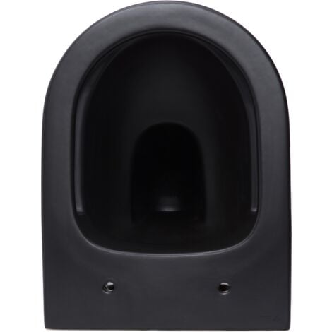 Geberit UP720 slim support frame + Matt Black SAT Infinitio rimless ...