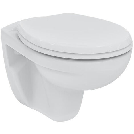 Porcher Toilet Set Wall-Hung Rimless Pan + Ideal Standard Astor Seat ...