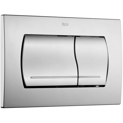 ROCA ACTIVE 52-B two-touch Matt chrome flush plate (A8901150B2)