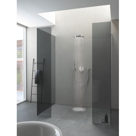 Grohe Grohtherm Thermostatic Shower Mixer for 2 outlets with integrated shut off/diverter valve ...