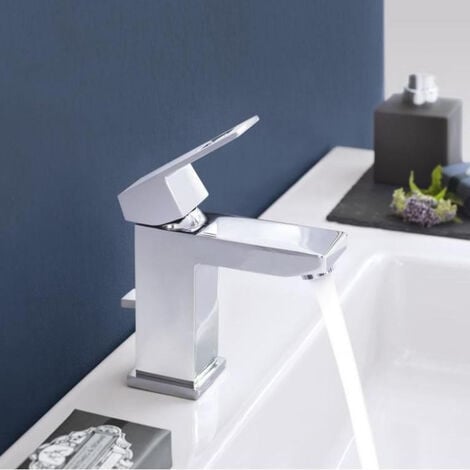 Grohe Eurocube Basin mixer 1/2' M-Size, Chrome (23445000)