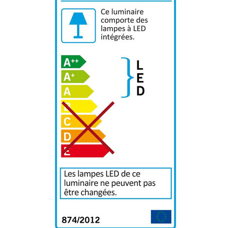 Eglo Pandella LED wall lamp 40cm for mirror, 4000K neutral white (96064)