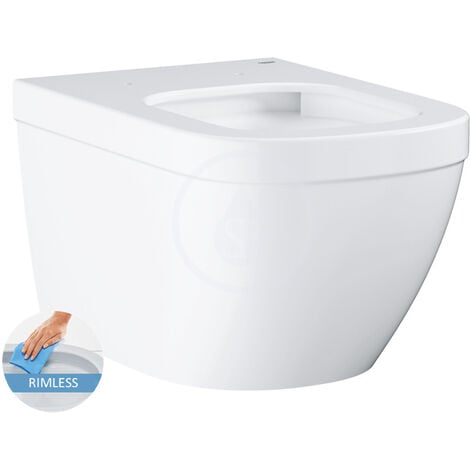 Grohe Euro Ceramic Wall mounted toilet bowl, alpine white (39328000)