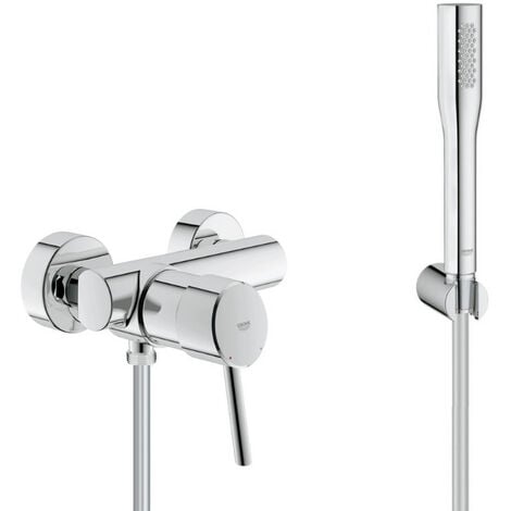 Grohe Shower set 1/2'' Concetto single lever mixer + Euphoria ...