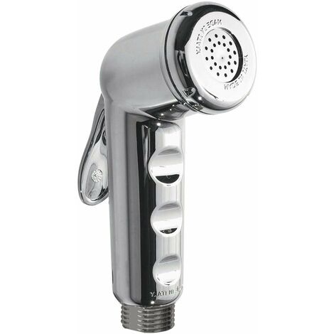 Remplacement de douche pour WC en couleur chrome Damast Shut off 11879 ...