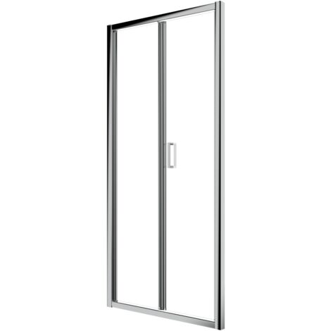 Porte pliante 70 cm verre transparent Ercos Gold BBGOLTSF70 70 cm (68-72)