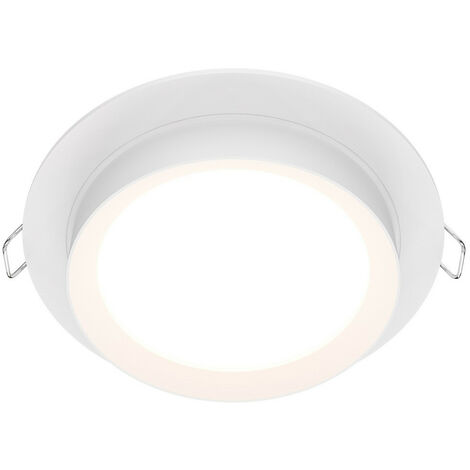 Maytoni Hoop Downlight Empotrable Redondo Blanco GX53