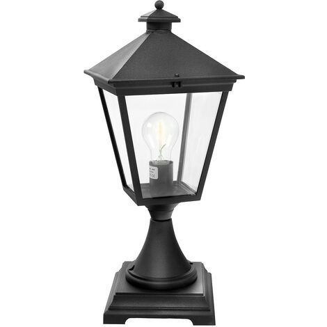 Elstead - Linterna de pedestal para exteriores, E27