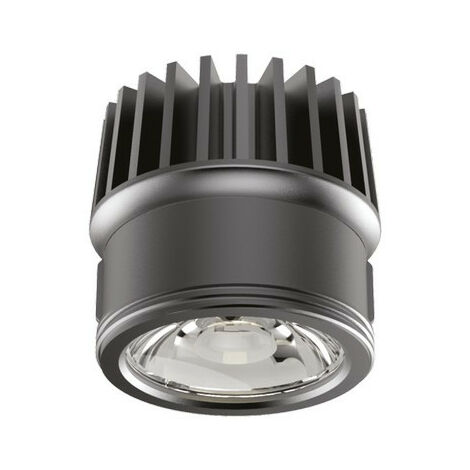 Ideal Lux DYNAMIC Downlight LED Empotrable 9W Negro, 3000K