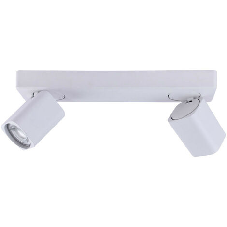 Italux Senova Foco de techo doble moderno de 2 luces, GU10