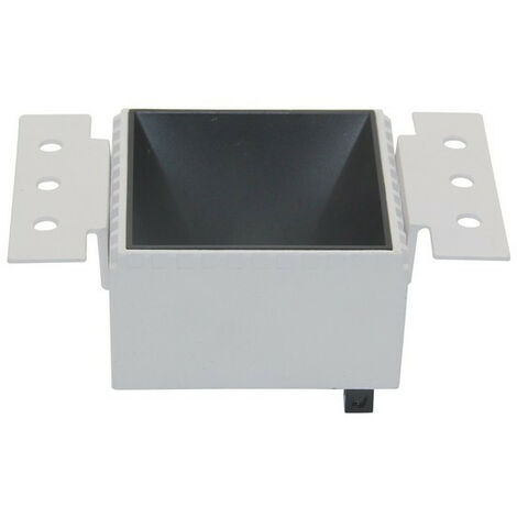 Maytoni Share Downlight Empotrable Cuadrado Negro GU10