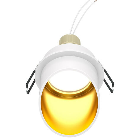 Maytoni Lipari Downlight Empotrable Blanco, Dorado GU10