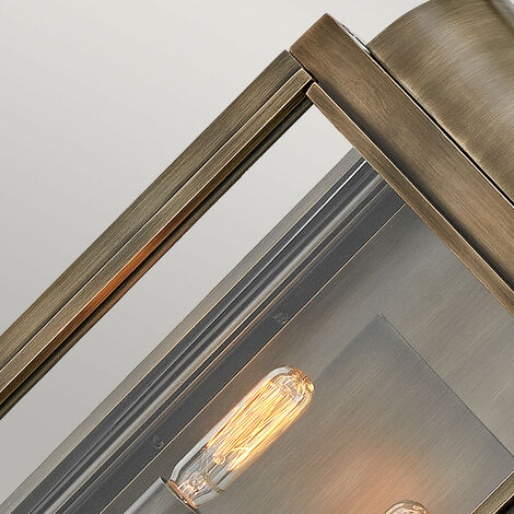 Elstead Hinkley Sag Farol de Pared Exterior Pintado Bronce Bruñido, IP44
