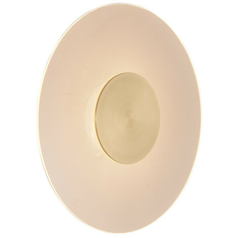 Aplique, LED 18W, 3000K, 1440lm, Dorado, 3 años de Garantía