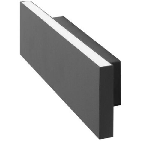 Forlight Thin - Applique LED Up Down Nera 6,4W 3000K 215lm