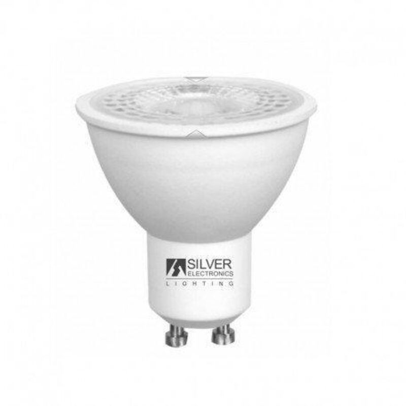 led glühbirne silber electronic eco dichroic 5w=35w - gu10 - 3000k - 38º - 381 lm - warmes licht ...