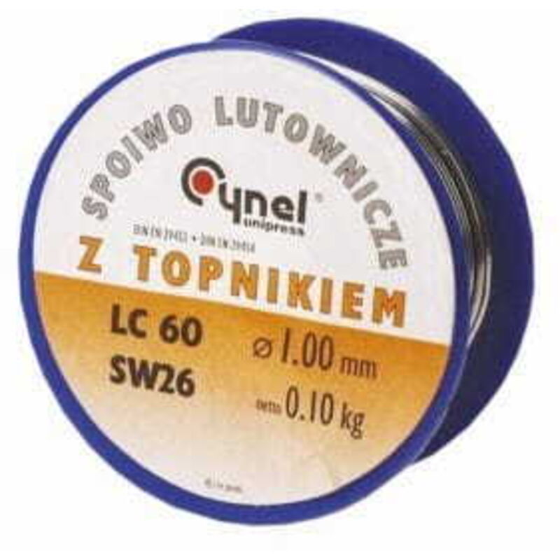 Cyna 2.0mm szpula 100g sn60pb40