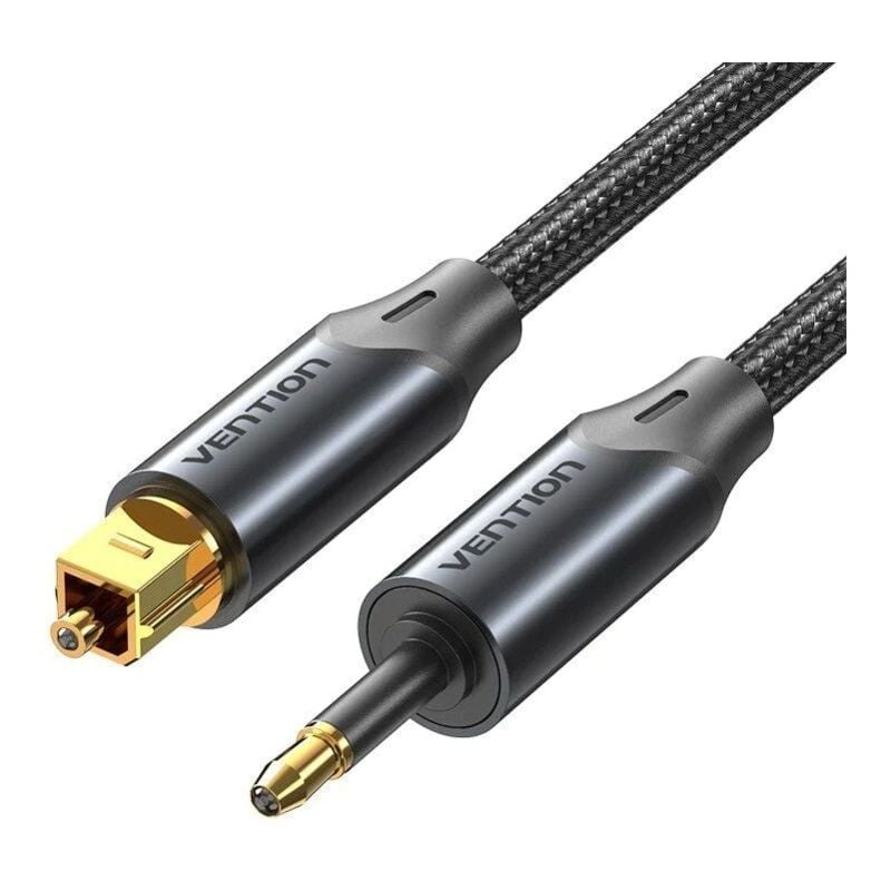 Kabel de audio de fiber optic vention bkcbh/ 2m/ schwarz