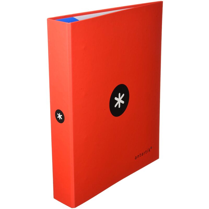 Mappe 4 Ringe folio rot