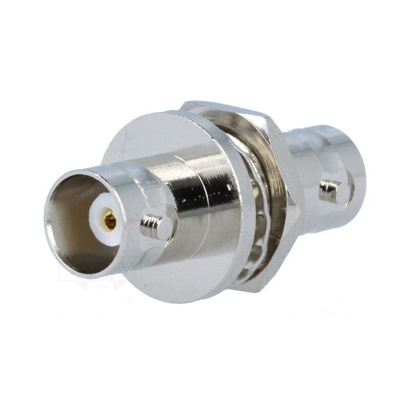 Adapter BNC-Buchse auf BNC-Buchse mit Mutter