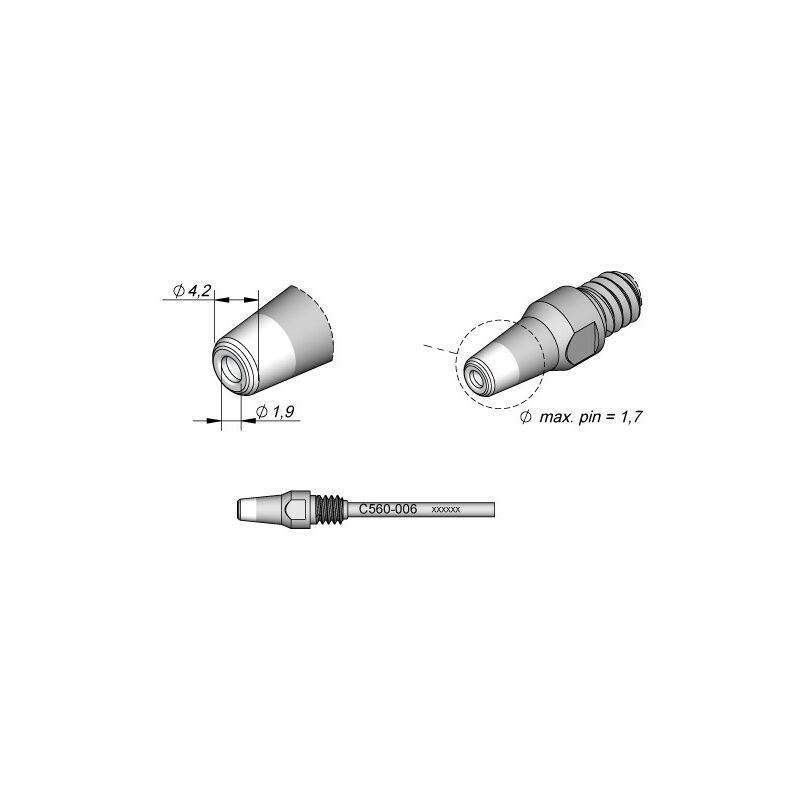Entlötspitze C560-006 JBC