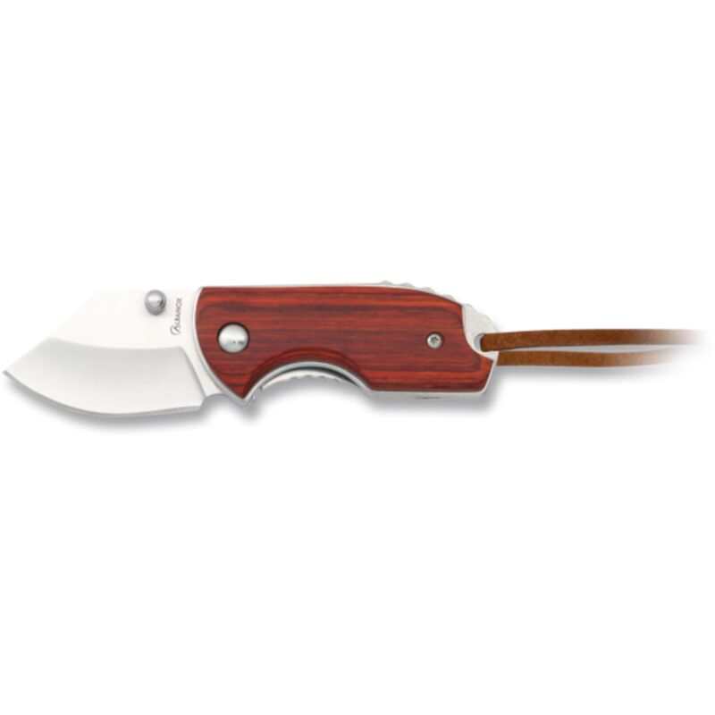 Mini-Taschenmesser mit rotem Schloss. Klinge: 4.5