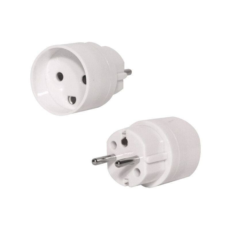 Netzstecker-Adapter Typ f Stecker auf Typ k Buchse