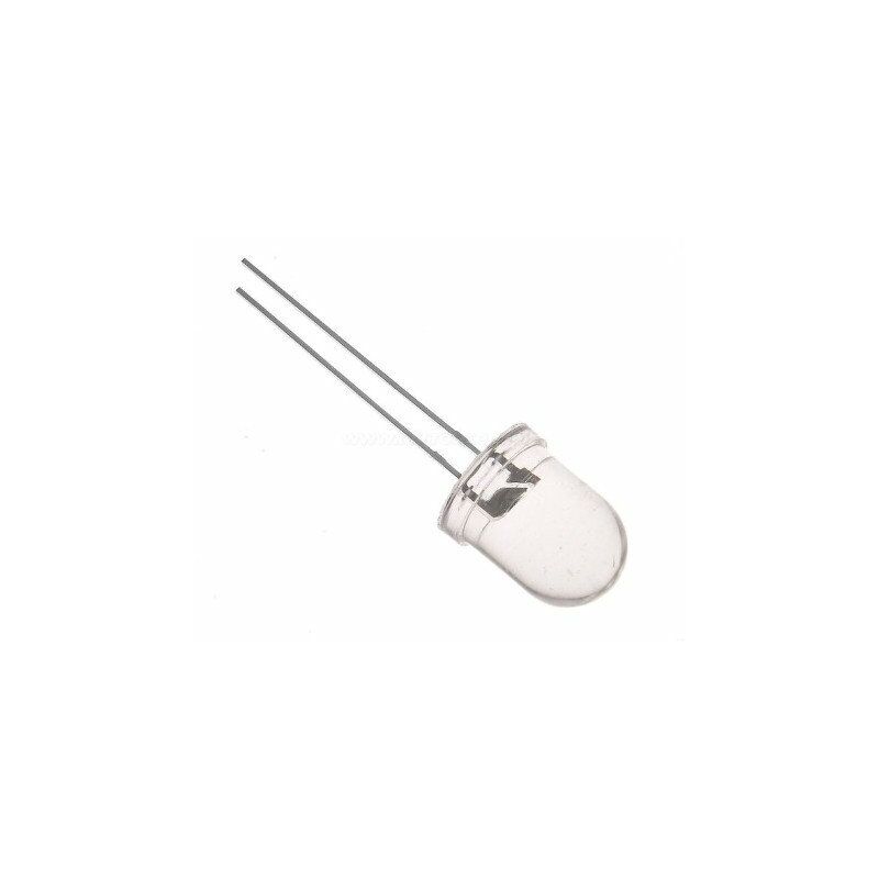 Gelbe LED-Diode 10mm 12v 2180-3000mcd 30º Transparente Linse Osy5paa131a-12