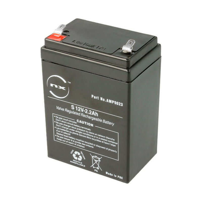 Bleibatterie 12Vdc 2,2Amp AGM 70x47x99mm