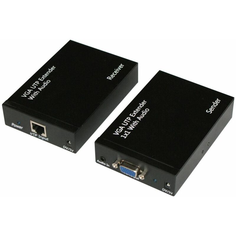 Microconnect VGA UTP Extender mit Audio