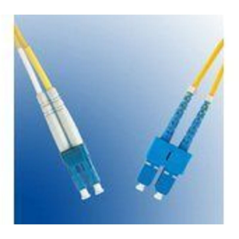 Microconnect LC/PC-SC/PC 5m 9/125 SM Glasfaserkabel Gelb ...