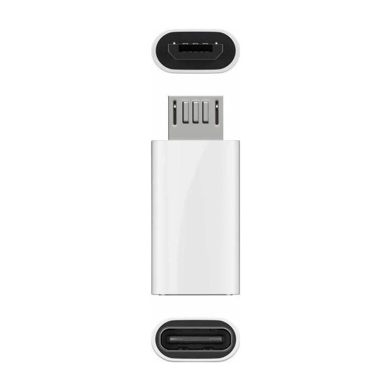 Microconnect USBMICROUSBC Kabeladapter USB 2.0 Micro-B USB C White ...