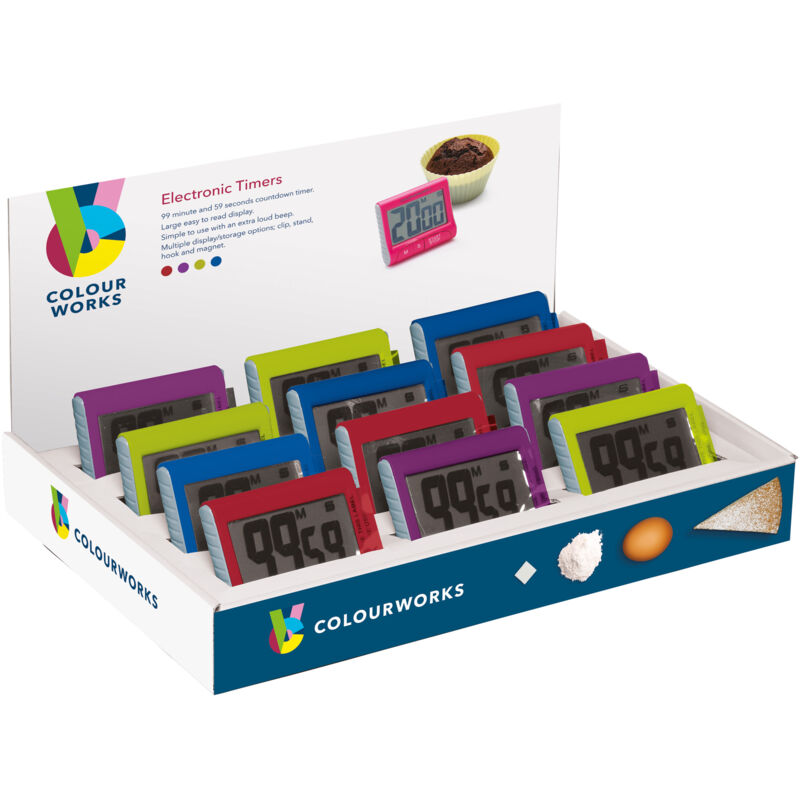 Kitchen Craft M259288 - Digitaler Timer 100 Minuten