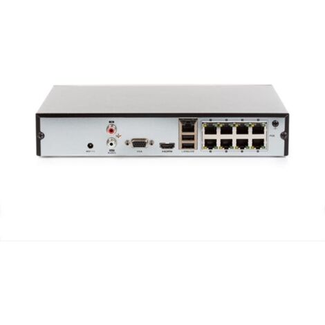 Netzwerk-IP-Recorder - 8 Kanäle - Poe - 1 x 4k