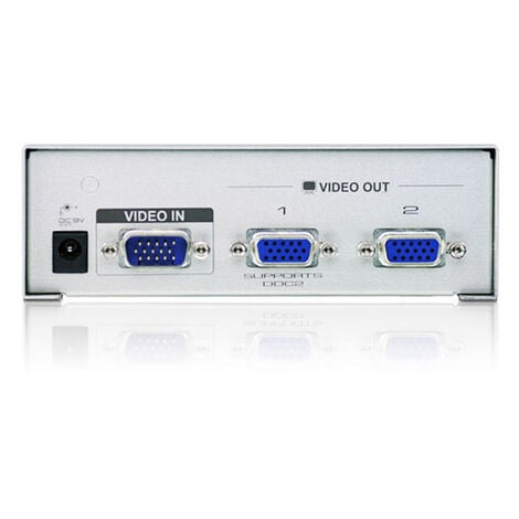 Aten vga splitter 2-port vga video splitter (350 mhz) (vs92a