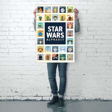 Poster star wars Alphabet