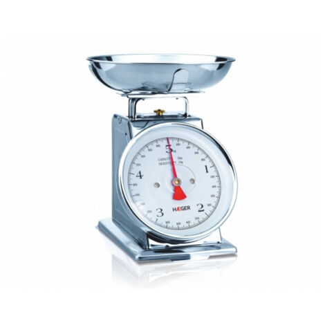 Haeger Grandmother Stainless Steel Countertop Square Scale de ...