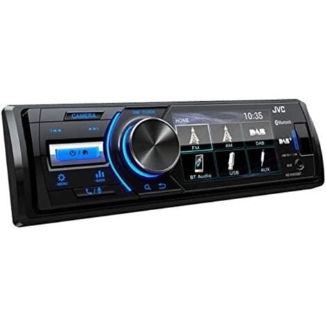 JVC KD-X561DBT Auto-Multimedia-Receiver Schwarz, Blau 180 W Bluetooth