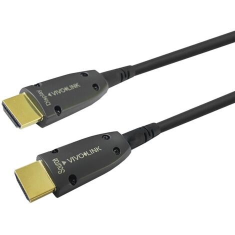 Vivolink PROHDMIOP100AM HDMI-Kabel HDMI 100 m HDMI Typ A (Standard) Schwarz