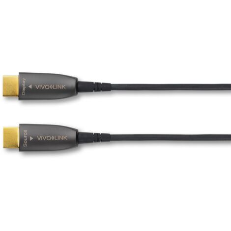Vivolink PROHDMIOP100 HDMI-Kabel HDMI 100 m HDMI Typ A (Standard) Schwarz