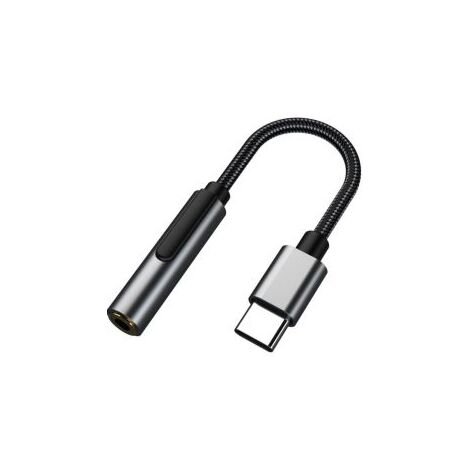 Microconnect MC-AUDIO-USBC Adapter de cable de video 0,13 m Silver