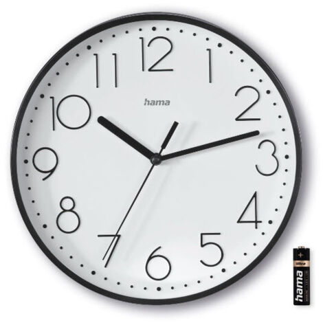 Hama Salina Watch de quartz Around Black, White