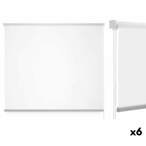 Rollo white Kunststoffgewebe 120 x 180 cm (6 Stück)