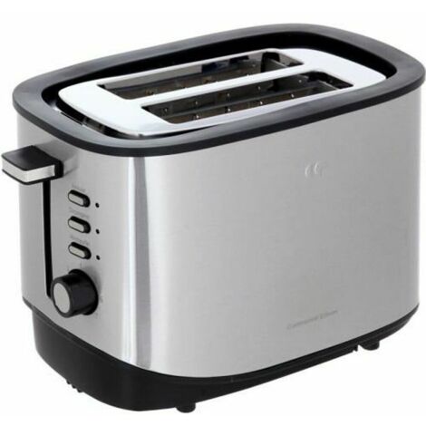 Toaster continental edison cegp2fix Stahl 800 w