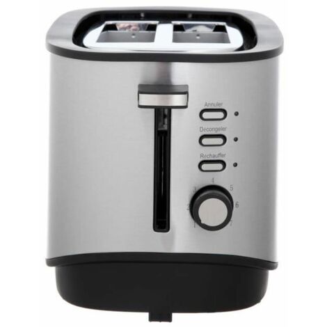 Toaster continental edison cegp2fix Stahl 800 w