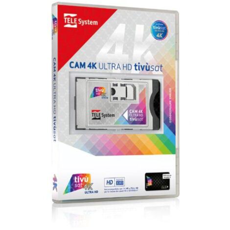 TELE System CAM tivùsat 4K Ultra HD Conditional Access Module (CAM ...